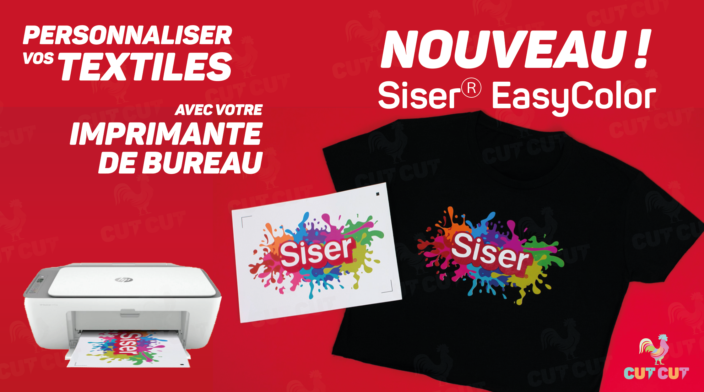 Vinyles thermocollants imprimable SISERⓇ EASYCOLOR A4 – CutCut.be